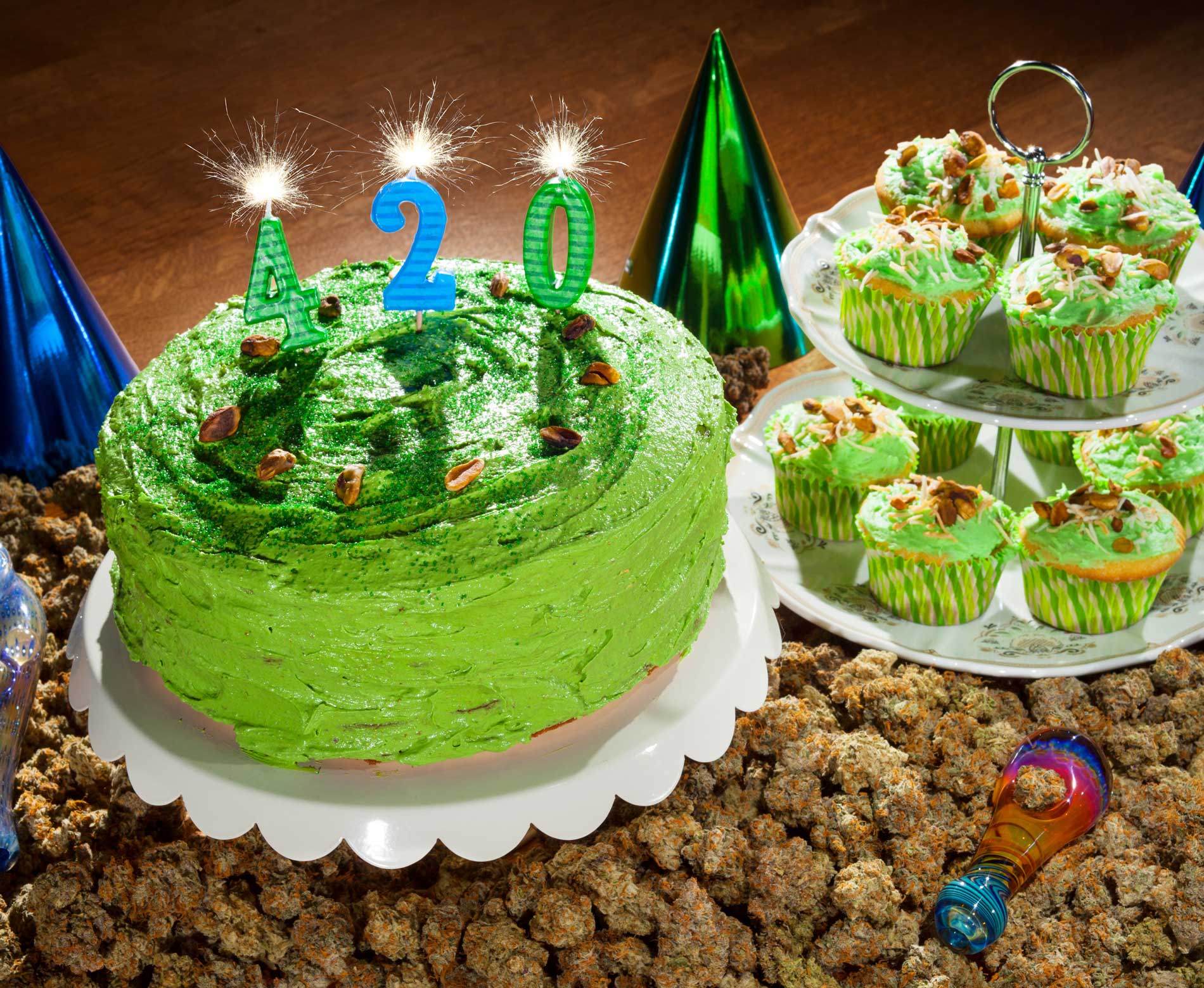 How To Make Cannabis Infused Brithday Cake