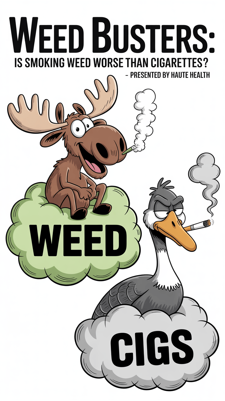 Weed Busters: Is Smoking Weed Worse Than Cigarettes? | Haute Health